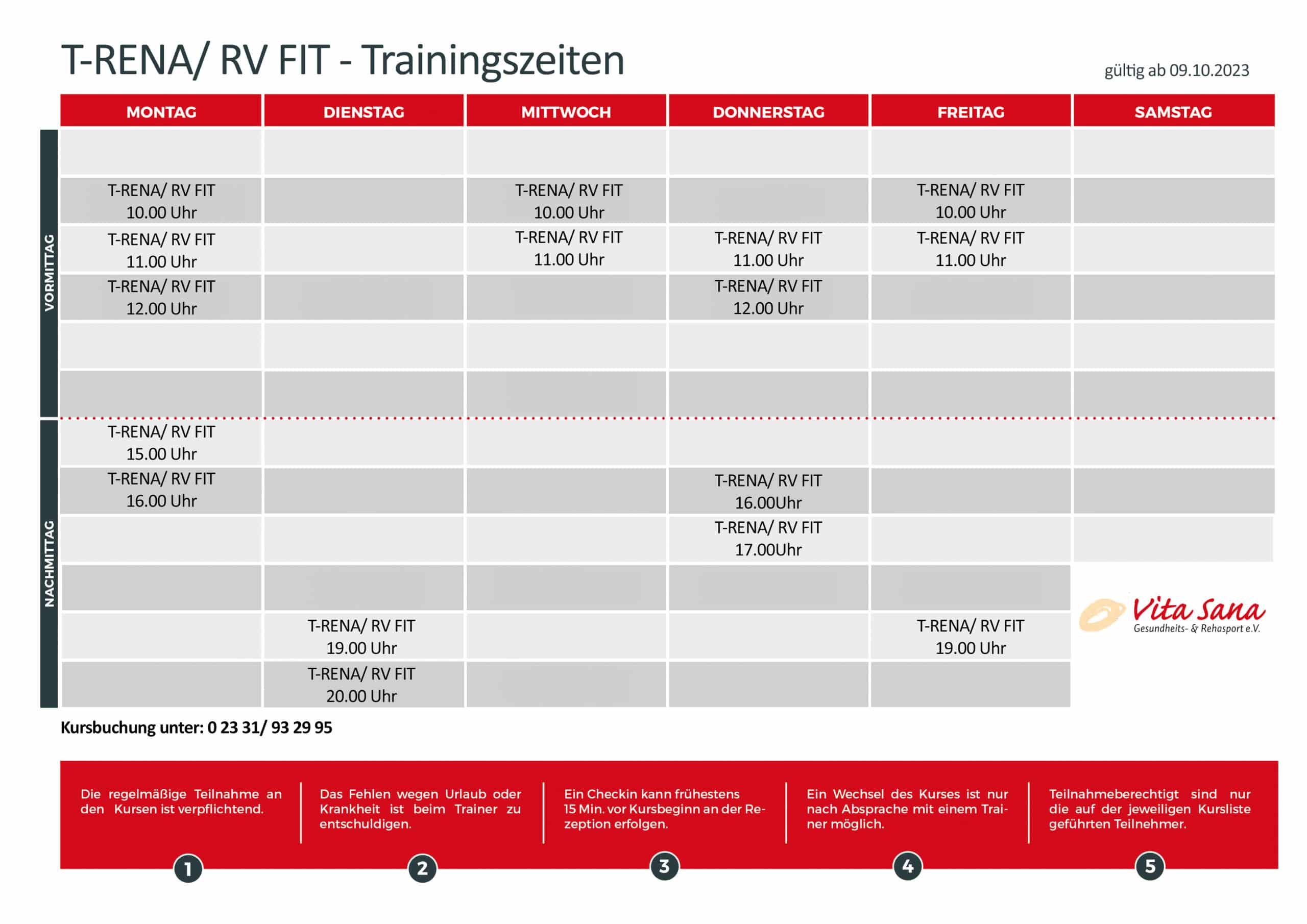 T-Rena | Vita Sana – Gesundheits- & Rehasport e.V. Hagen